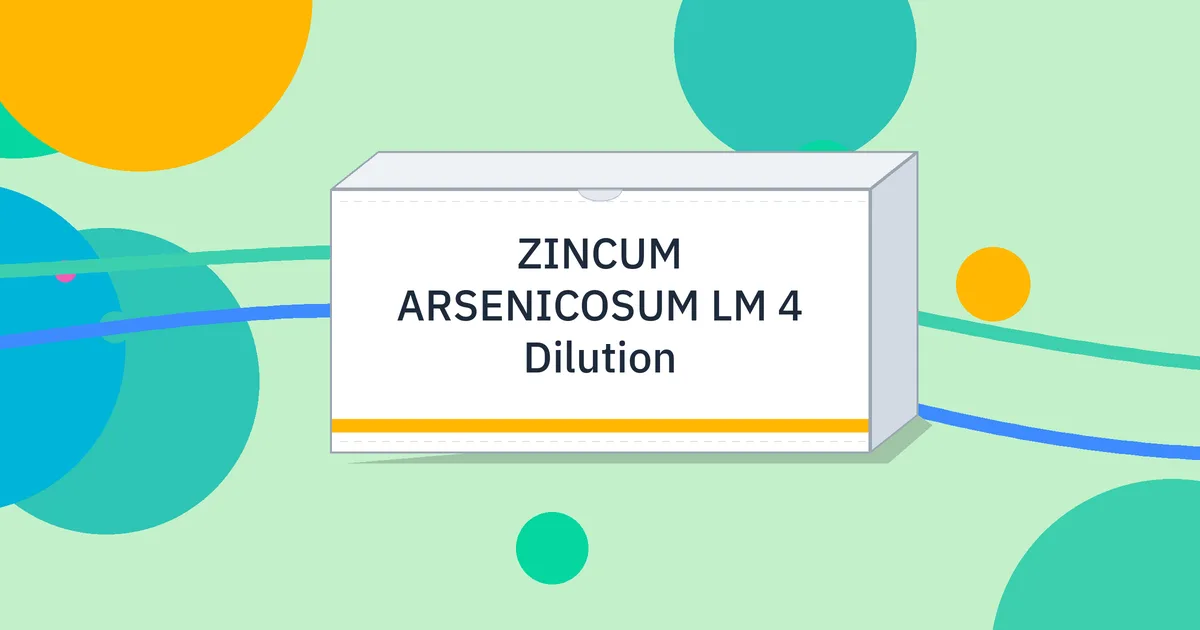 Symbolbild: Packung mit der Aufschrift ZINCUM ARSENICOSUM LM 4 Dilution (PZN 13290318) – Verfügbarkeit und Bezug in Apotheken in Frankfurt am Main