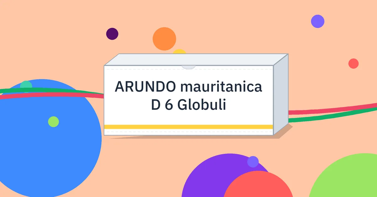 Symbolbild: Packung mit der Aufschrift ARUNDO mauritanica D 6 Globuli (PZN 04205851) – Verfügbarkeit und Bezug in Apotheken in Frankfurt am Main