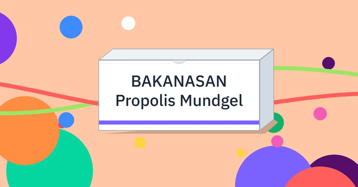 Symbolbild: Packung mit der Aufschrift BAKANASAN Propolis Mundgel (PZN 15434572) – Verfügbarkeit und Bezug in Apotheken in Frankfurt am Main