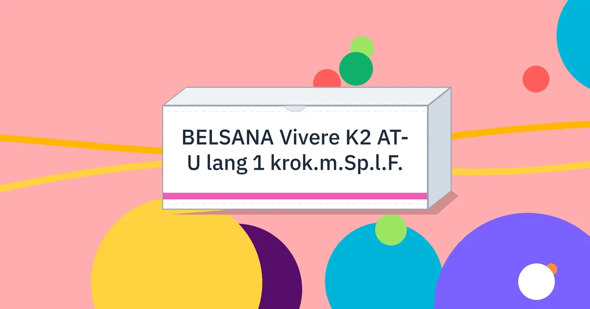 Symbolbild: Packung mit der Aufschrift BELSANA Vivere K2 AT-U lang 1 krok.m.Sp.l.F. (PZN 08535166) – Verfügbarkeit und Bezug in Apotheken in Frankfurt am Main