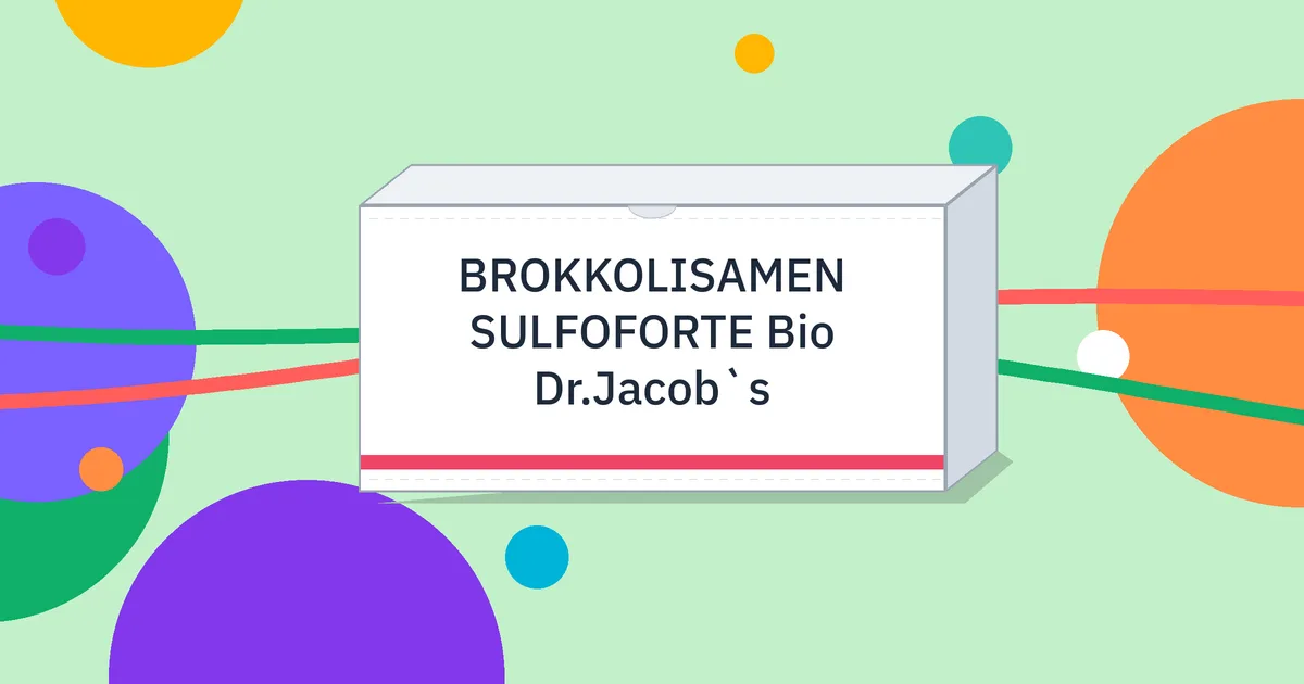 Symbolbild: Packung mit der Aufschrift BROKKOLISAMEN SULFOFORTE Bio Dr.Jacob`s (PZN 11241787) – Verfügbarkeit und Bezug in Apotheken in Frankfurt am Main