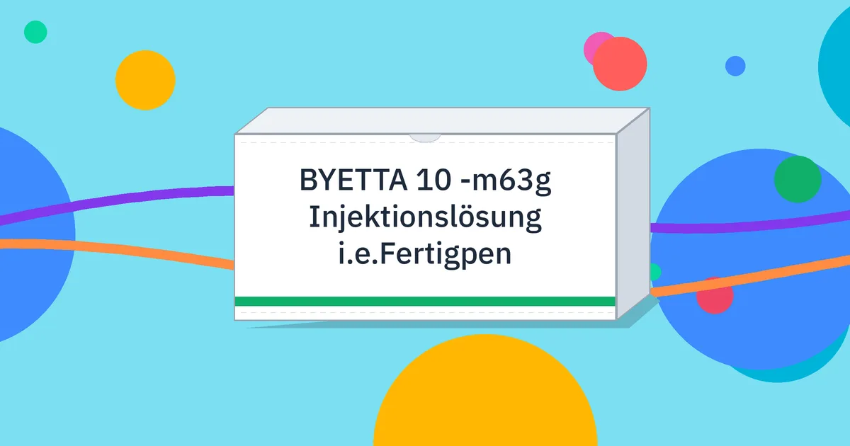 Symbolbild: Packung mit der Aufschrift BYETTA 10 -m63g Injektionslösung i.e.Fertigpen (PZN 00839139) – Verfügbarkeit und Bezug in Apotheken in Frankfurt am Main