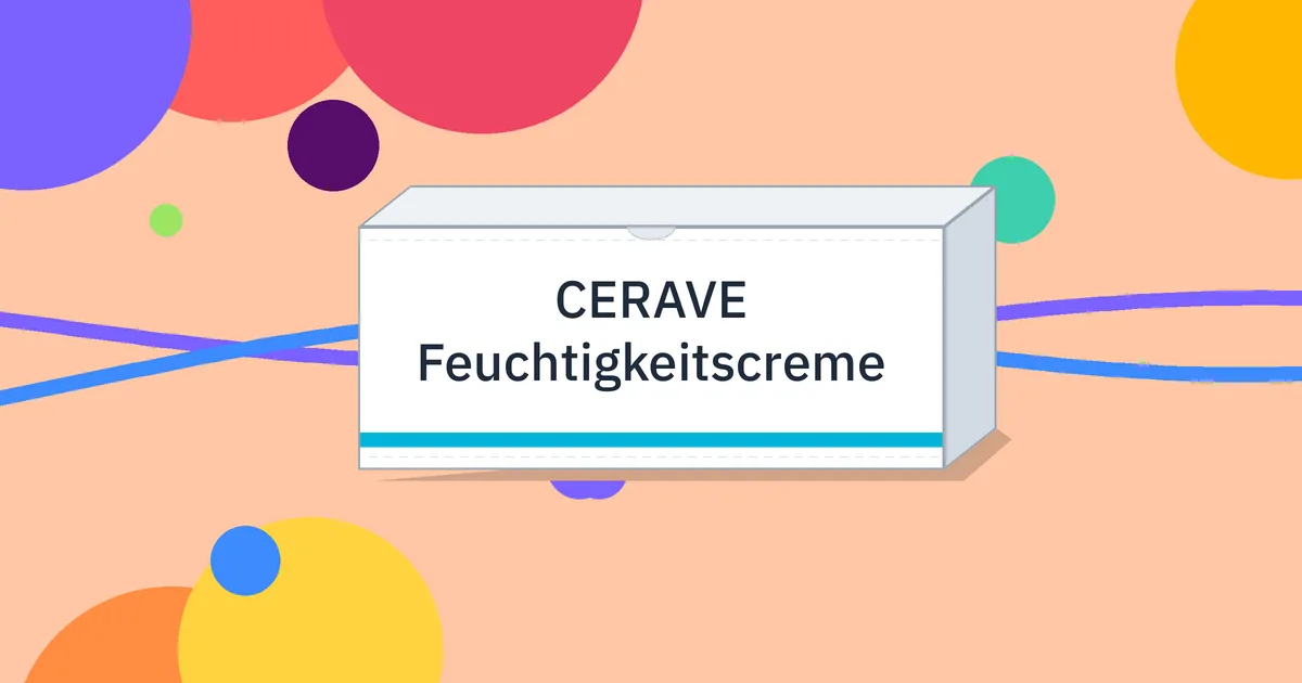 Symbolbild: Packung mit der Aufschrift CERAVE Feuchtigkeitscreme (PZN 14017607) – Verfügbarkeit und Bezug in Apotheken in Frankfurt am Main