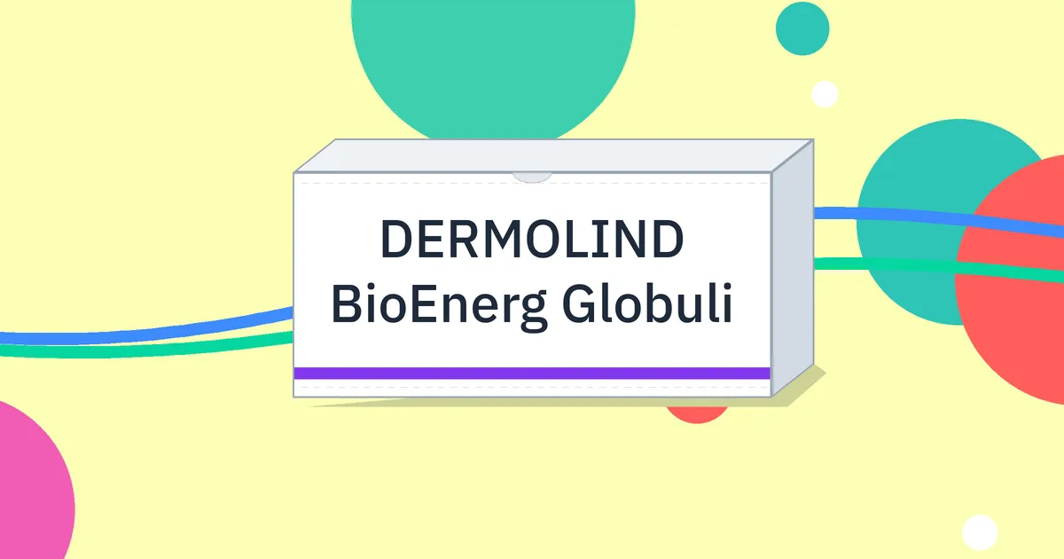 Symbolbild: Packung mit der Aufschrift DERMOLIND BioEnerg Globuli (PZN 13985575) – Verfügbarkeit und Bezug in Apotheken in Frankfurt am Main