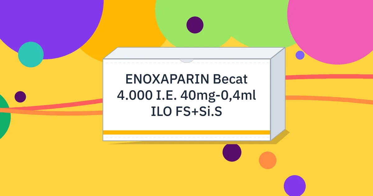 Symbolbild: Packung mit der Aufschrift ENOXAPARIN Becat 4.000 I.E. 40mg-0,4ml ILO FS+Si.S (PZN 16152887) – Verfügbarkeit und Bezug in Apotheken in Frankfurt am Main