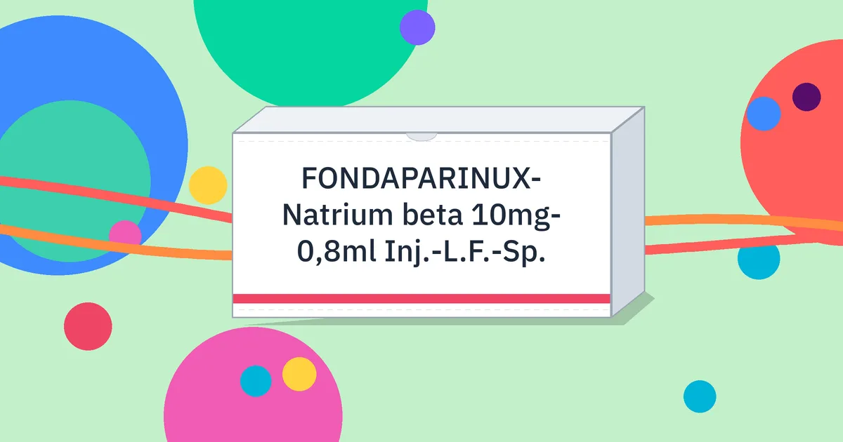 Symbolbild: Packung mit der Aufschrift FONDAPARINUX-Natrium beta 10mg-0,8ml Inj.-L.F.-Sp. (PZN 09225054) – Verfügbarkeit und Bezug in Apotheken in Frankfurt am Main
