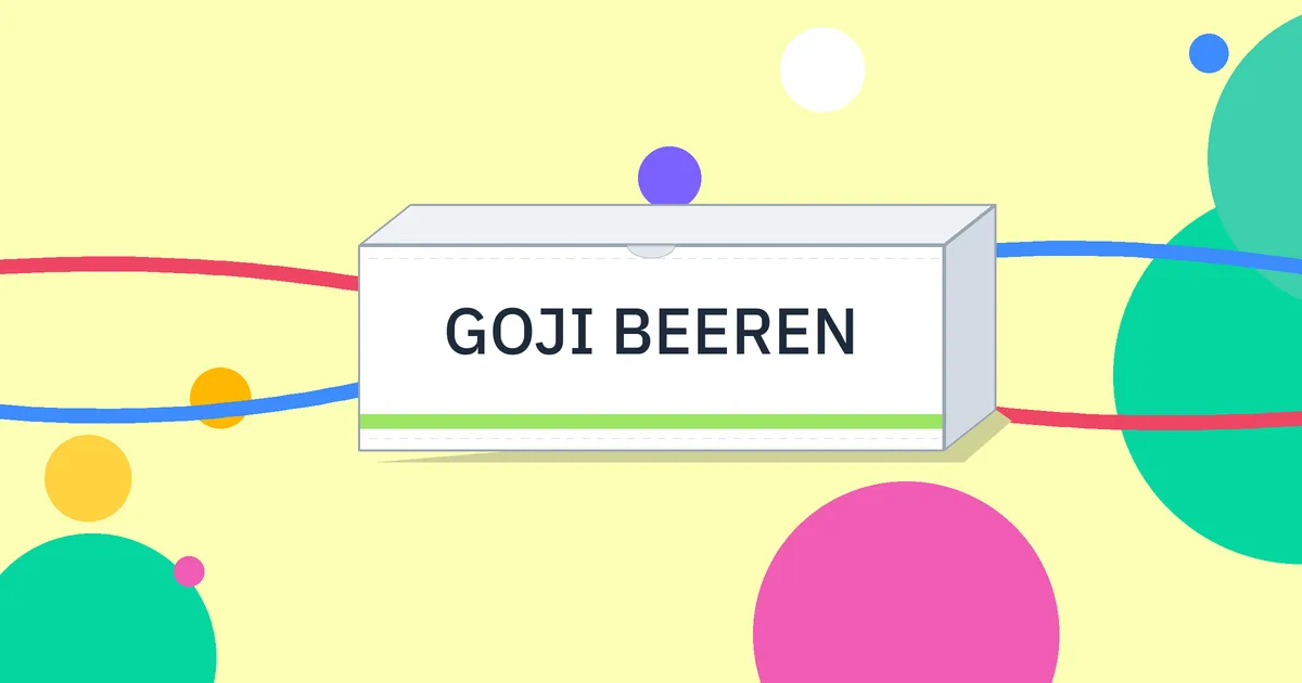 Symbolbild: Packung mit der Aufschrift GOJI BEEREN (PZN 07034410) – Verfügbarkeit und Bezug in Apotheken in Frankfurt am Main