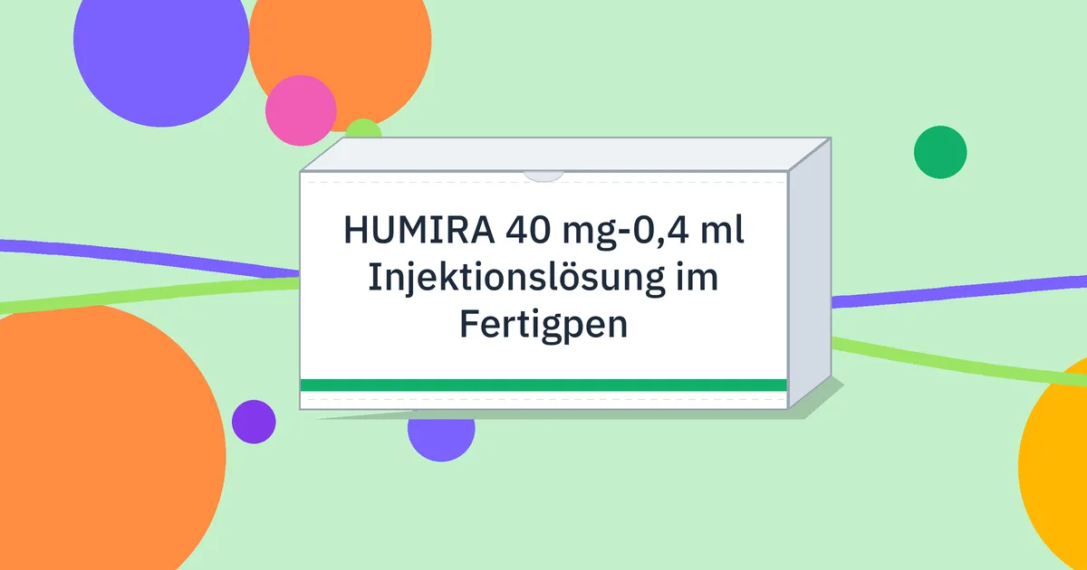 Symbolbild: Packung mit der Aufschrift HUMIRA 40 mg-0,4 ml Injektionslösung im Fertigpen (PZN 12580988) – Verfügbarkeit und Bezug in Apotheken in Frankfurt am Main