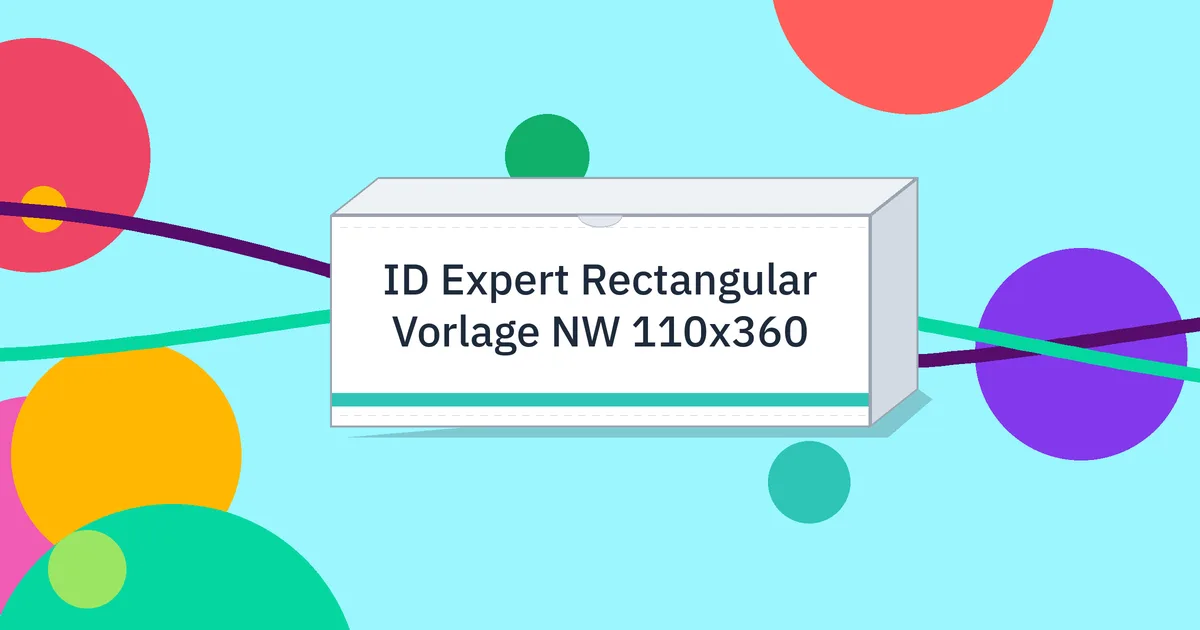 Symbolbild: Packung mit der Aufschrift ID Expert Rectangular Vorlage NW 110x360 (PZN 10049266) – Verfügbarkeit und Bezug in Apotheken in Frankfurt am Main