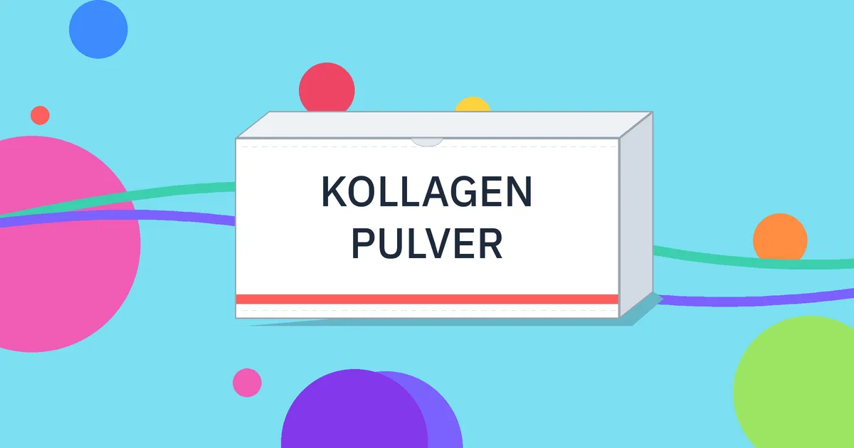 Symbolbild: Packung mit der Aufschrift KOLLAGEN PULVER (PZN 19778305) – Verfügbarkeit und Bezug in Apotheken in Frankfurt am Main