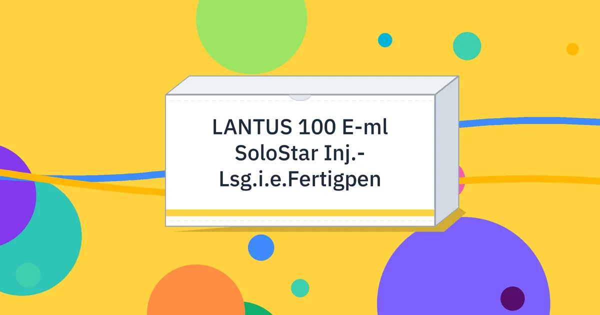 Symbolbild: Packung mit der Aufschrift LANTUS 100 E-ml SoloStar Inj.-Lsg.i.e.Fertigpen (PZN 11193232) – Verfügbarkeit und Bezug in Apotheken in Frankfurt am Main