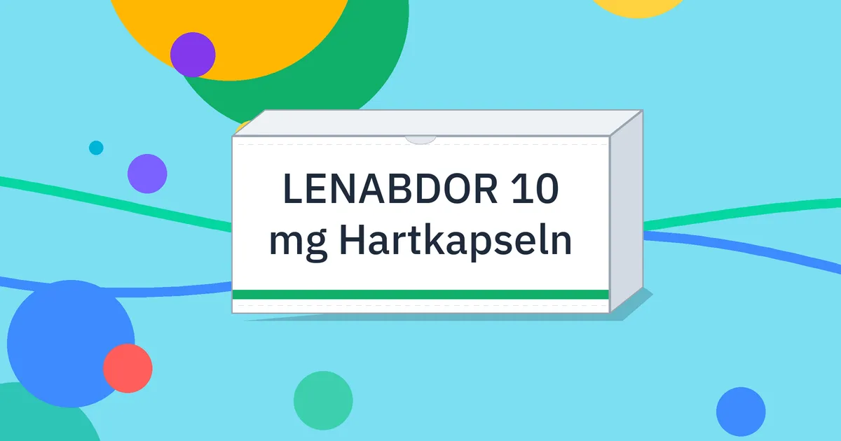 Symbolbild: Packung mit der Aufschrift LENABDOR 10 mg Hartkapseln (PZN 17934362) – Verfügbarkeit und Bezug in Apotheken in Frankfurt am Main