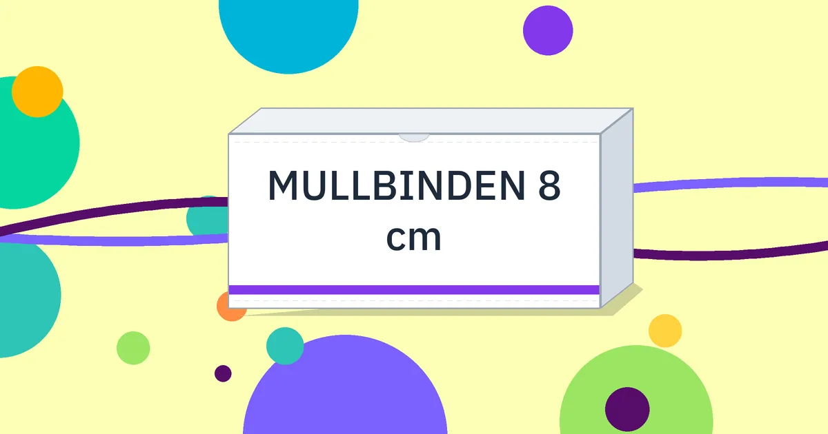 Symbolbild: Packung mit der Aufschrift MULLBINDEN 8 cm (PZN 01960156) – Verfügbarkeit und Bezug in Apotheken in Frankfurt am Main