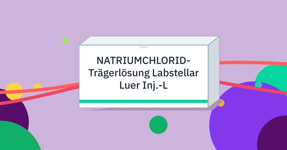 Symbolbild: Packung mit der Aufschrift NATRIUMCHLORID-Trägerlösung Labstellar Luer Inj.-L (PZN 20175003) – Verfügbarkeit und Bezug in Apotheken in Frankfurt am Main