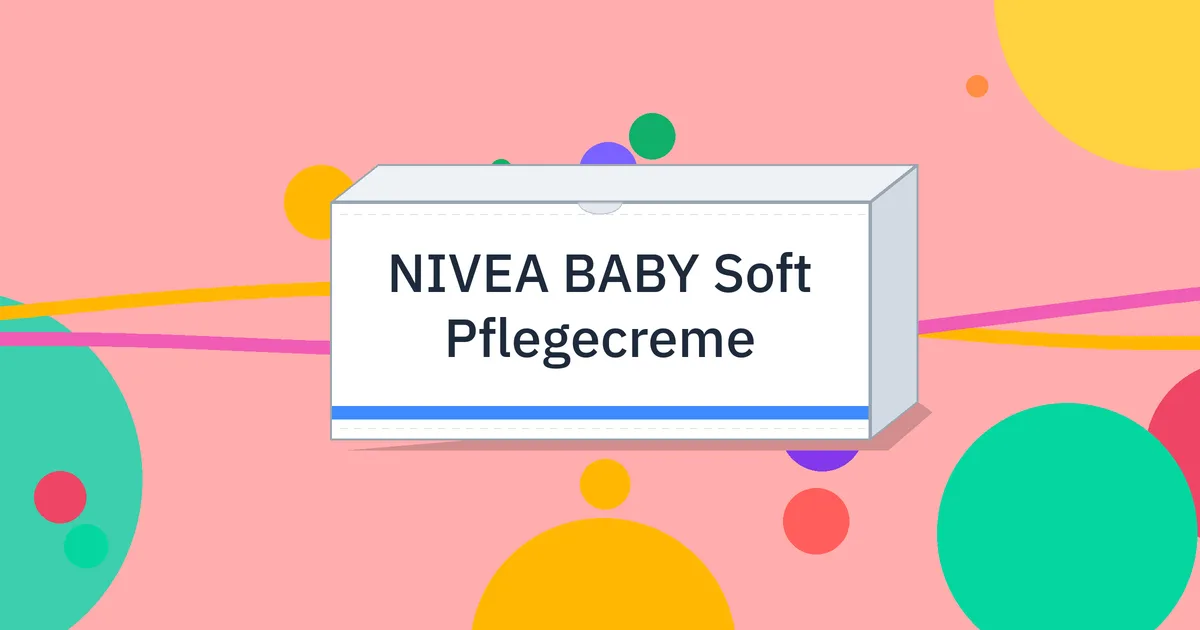 Symbolbild: Packung mit der Aufschrift NIVEA BABY Soft Pflegecreme (PZN 17624087) – Verfügbarkeit und Bezug in Apotheken in Frankfurt am Main
