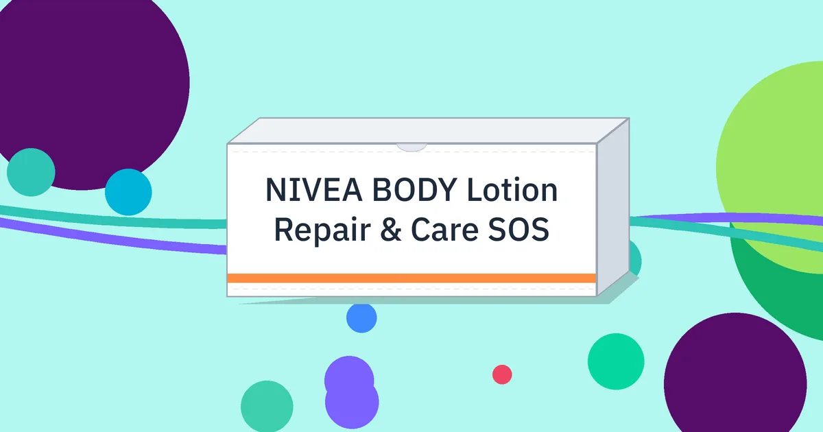 Symbolbild: Packung mit der Aufschrift NIVEA BODY Lotion Repair & Care SOS (PZN 11324728) – Verfügbarkeit und Bezug in Apotheken in Frankfurt am Main