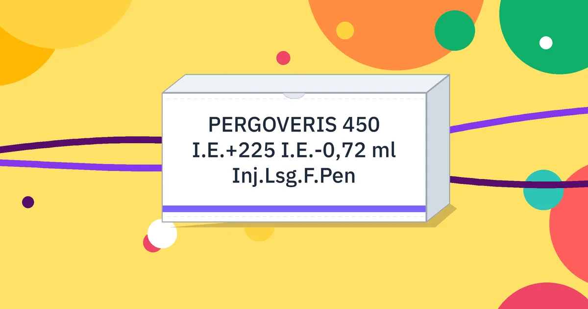 Symbolbild: Packung mit der Aufschrift PERGOVERIS 450 I.E.+225 I.E.-0,72 ml Inj.Lsg.F.Pen (PZN 19480793) – Verfügbarkeit und Bezug in Apotheken in Frankfurt am Main