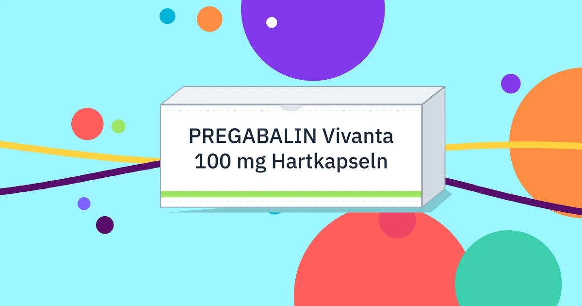 Symbolbild: Packung mit der Aufschrift PREGABALIN Vivanta 100 mg Hartkapseln (PZN 16663599) – Verfügbarkeit und Bezug in Apotheken in Frankfurt am Main