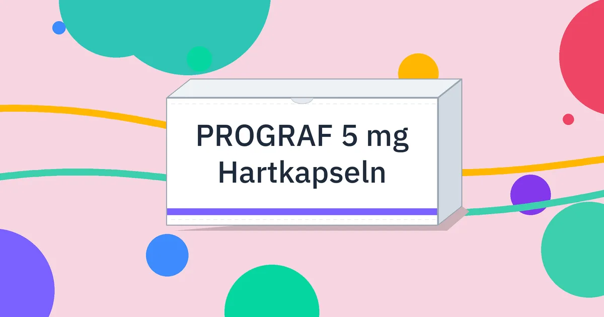 Symbolbild: Packung mit der Aufschrift PROGRAF 5 mg Hartkapseln (PZN 00942788) – Verfügbarkeit und Bezug in Apotheken in Frankfurt am Main