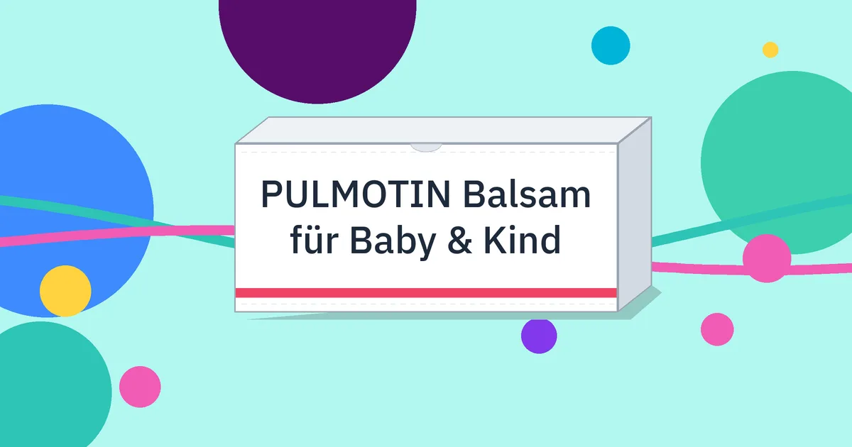 Symbolbild: Packung mit der Aufschrift PULMOTIN Balsam für Baby & Kind (PZN 17594038) – Verfügbarkeit und Bezug in Apotheken in Frankfurt am Main