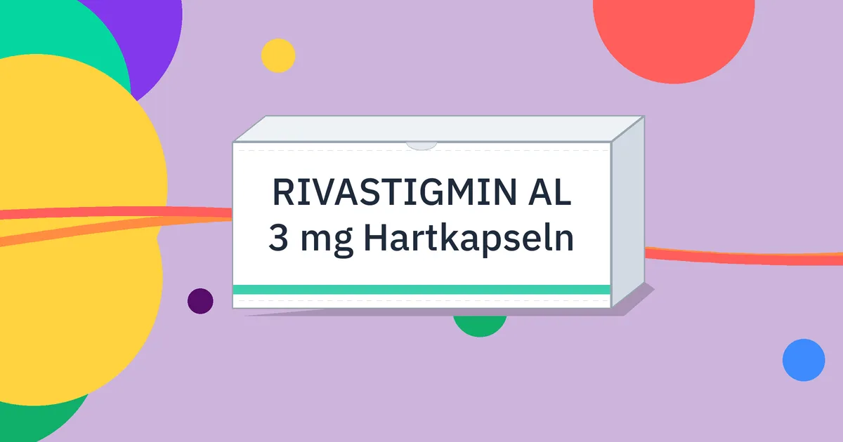 Symbolbild: Packung mit der Aufschrift RIVASTIGMIN AL 3 mg Hartkapseln (PZN 09530633) – Verfügbarkeit und Bezug in Apotheken in Frankfurt am Main