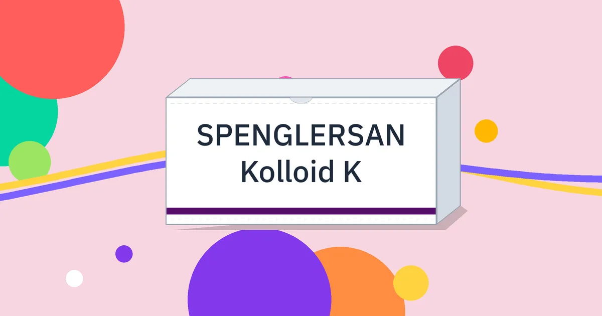 Symbolbild: Packung mit der Aufschrift SPENGLERSAN Kolloid K (PZN 03525246) – Verfügbarkeit und Bezug in Apotheken in Frankfurt am Main
