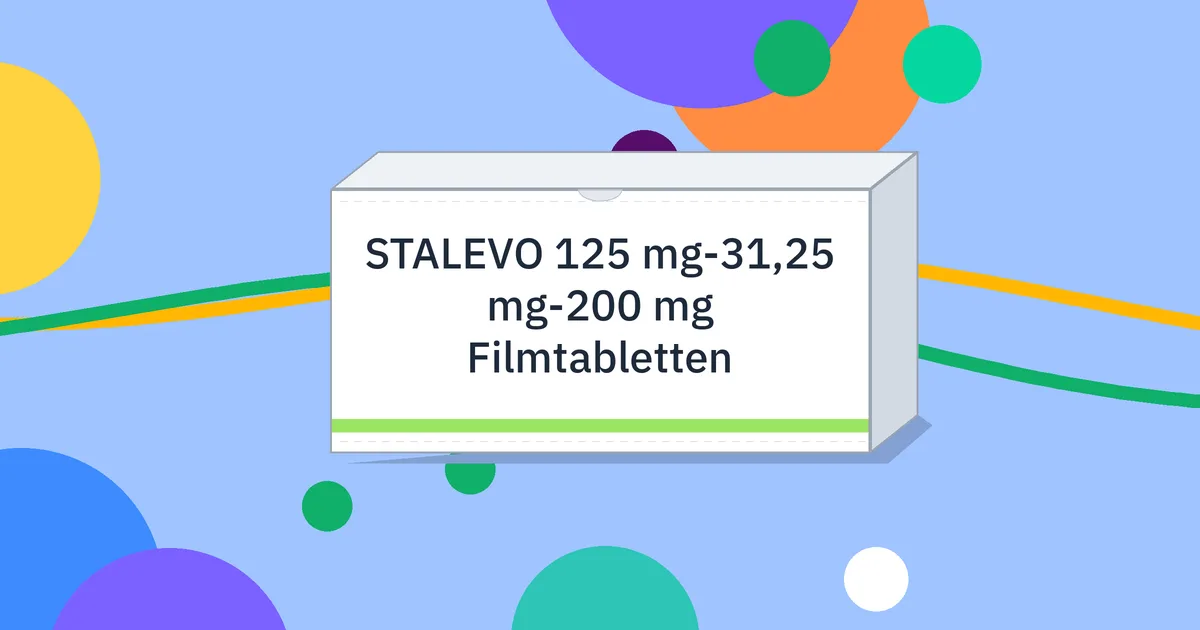 Symbolbild: Packung mit der Aufschrift STALEVO 125 mg-31,25 mg-200 mg Filmtabletten (PZN 09485743) – Verfügbarkeit und Bezug in Apotheken in Frankfurt am Main