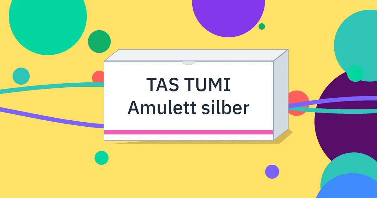 Symbolbild: Packung mit der Aufschrift TAS TUMI Amulett silber (PZN 09938015) – Verfügbarkeit und Bezug in Apotheken in Frankfurt am Main