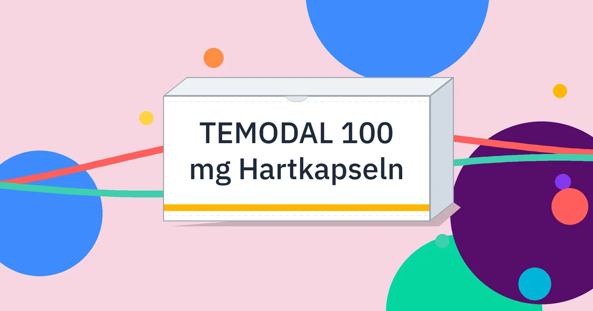 Symbolbild: Packung mit der Aufschrift TEMODAL 100 mg Hartkapseln (PZN 16873256) – Verfügbarkeit und Bezug in Apotheken in Frankfurt am Main