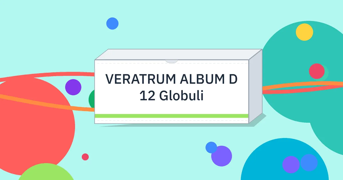 Symbolbild: Packung mit der Aufschrift VERATRUM ALBUM D 12 Globuli (PZN 11555770) – Verfügbarkeit und Bezug in Apotheken in Frankfurt am Main