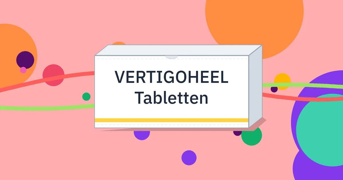 Symbolbild: Packung mit der Aufschrift VERTIGOHEEL Tabletten (PZN 06979686) – Verfügbarkeit und Bezug in Apotheken in Frankfurt am Main