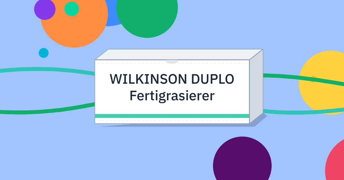 Symbolbild: Packung mit der Aufschrift WILKINSON DUPLO Fertigrasierer (PZN 07276952) – Verfügbarkeit und Bezug in Apotheken in Frankfurt am Main