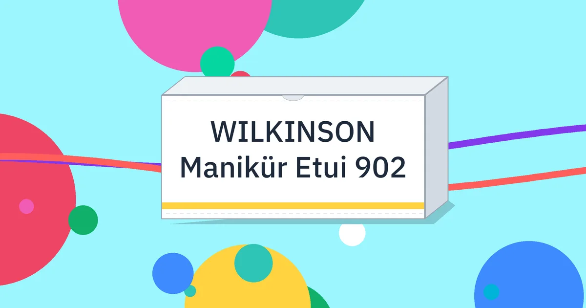 Symbolbild: Packung mit der Aufschrift WILKINSON Manikür Etui 902 (PZN 04515391) – Verfügbarkeit und Bezug in Apotheken in Frankfurt am Main