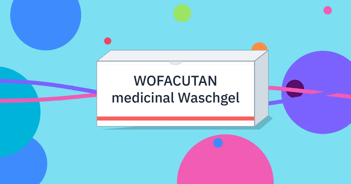Symbolbild: Packung mit der Aufschrift WOFACUTAN medicinal Waschgel (PZN 14268539) – Verfügbarkeit und Bezug in Apotheken in Frankfurt am Main
