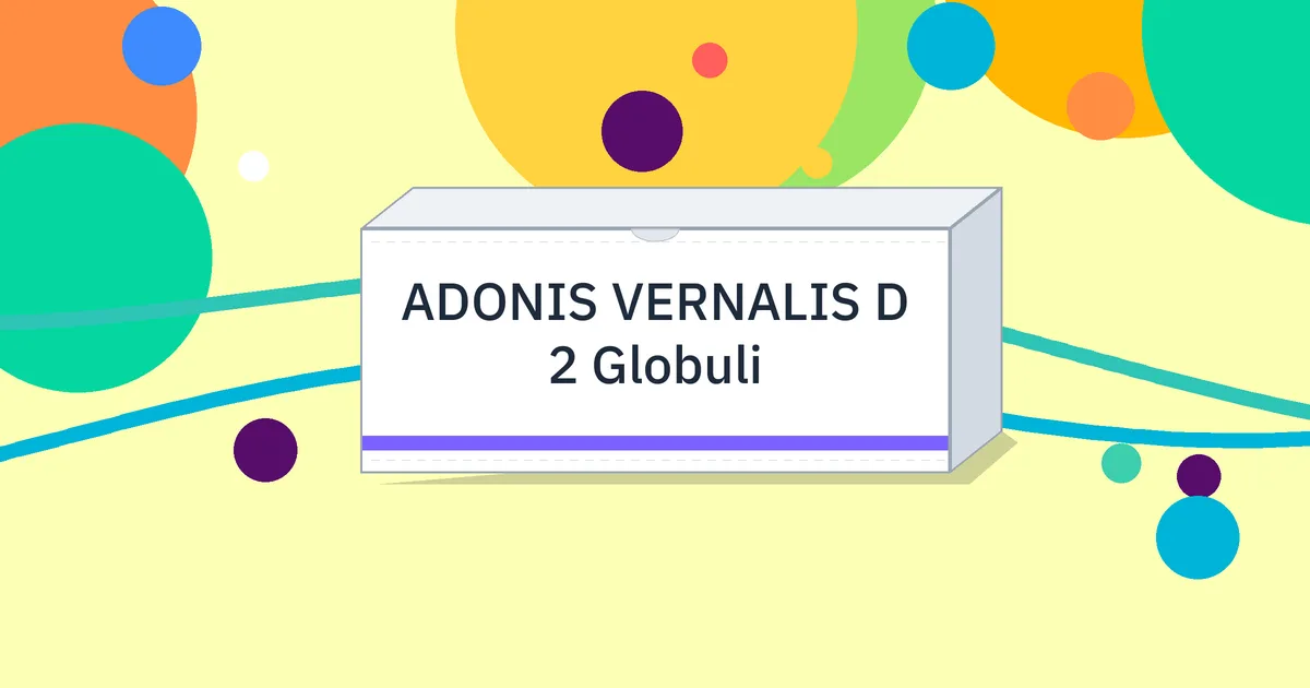 Symbolbild: Packung mit der Aufschrift ADONIS VERNALIS D 2 Globuli (PZN 19716126) – Verfügbarkeit und Bezug in Apotheken in Frankfurt am Main