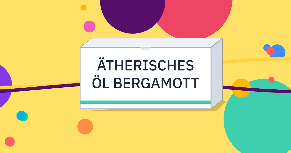 Symbolbild: Packung mit der Aufschrift ÄTHERISCHES ÖL BERGAMOTT (PZN 20027053) – Verfügbarkeit und Bezug in Apotheken in Frankfurt am Main