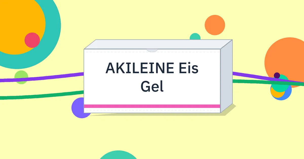 Symbolbild: Packung mit der Aufschrift AKILEINE Eis Gel (PZN 03773406) – Verfügbarkeit und Bezug in Apotheken in Frankfurt am Main