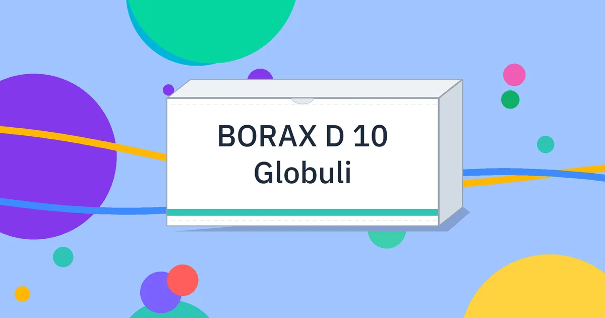 Symbolbild: Packung mit der Aufschrift BORAX D 10 Globuli (PZN 07161692) – Verfügbarkeit und Bezug in Apotheken in Frankfurt am Main
