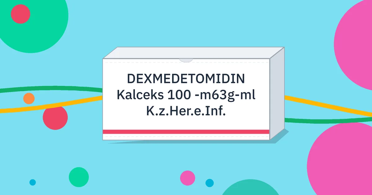 Symbolbild: Packung mit der Aufschrift DEXMEDETOMIDIN Kalceks 100 -m63g-ml K.z.Her.e.Inf. (PZN 19184126) – Verfügbarkeit und Bezug in Apotheken in Frankfurt am Main