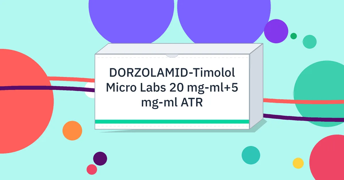 Symbolbild: Packung mit der Aufschrift DORZOLAMID-Timolol Micro Labs 20 mg-ml+5 mg-ml ATR (PZN 13881261) – Verfügbarkeit und Bezug in Apotheken in Frankfurt am Main