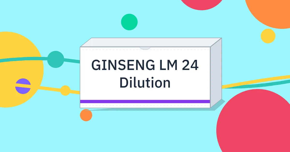 Symbolbild: Packung mit der Aufschrift GINSENG LM 24 Dilution (PZN 12878676) – Verfügbarkeit und Bezug in Apotheken in Frankfurt am Main