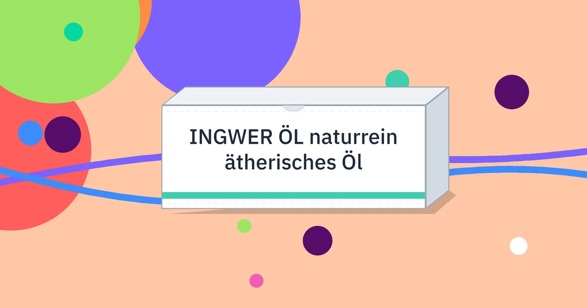 Symbolbild: Packung mit der Aufschrift INGWER ÖL naturrein ätherisches Öl (PZN 17203776) – Verfügbarkeit und Bezug in Apotheken in Frankfurt am Main