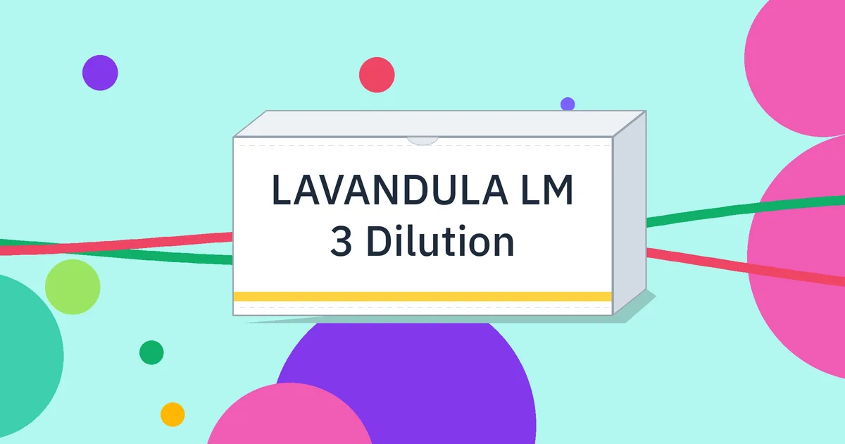 Symbolbild: Packung mit der Aufschrift LAVANDULA LM 3 Dilution (PZN 12929669) – Verfügbarkeit und Bezug in Apotheken in Frankfurt am Main