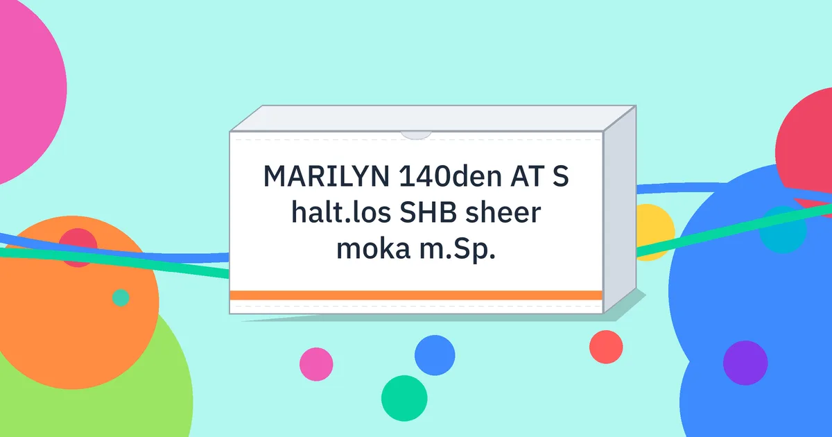 Symbolbild: Packung mit der Aufschrift MARILYN 140den AT S halt.los SHB sheer moka m.Sp. (PZN 16186768) – Verfügbarkeit und Bezug in Apotheken in Frankfurt am Main