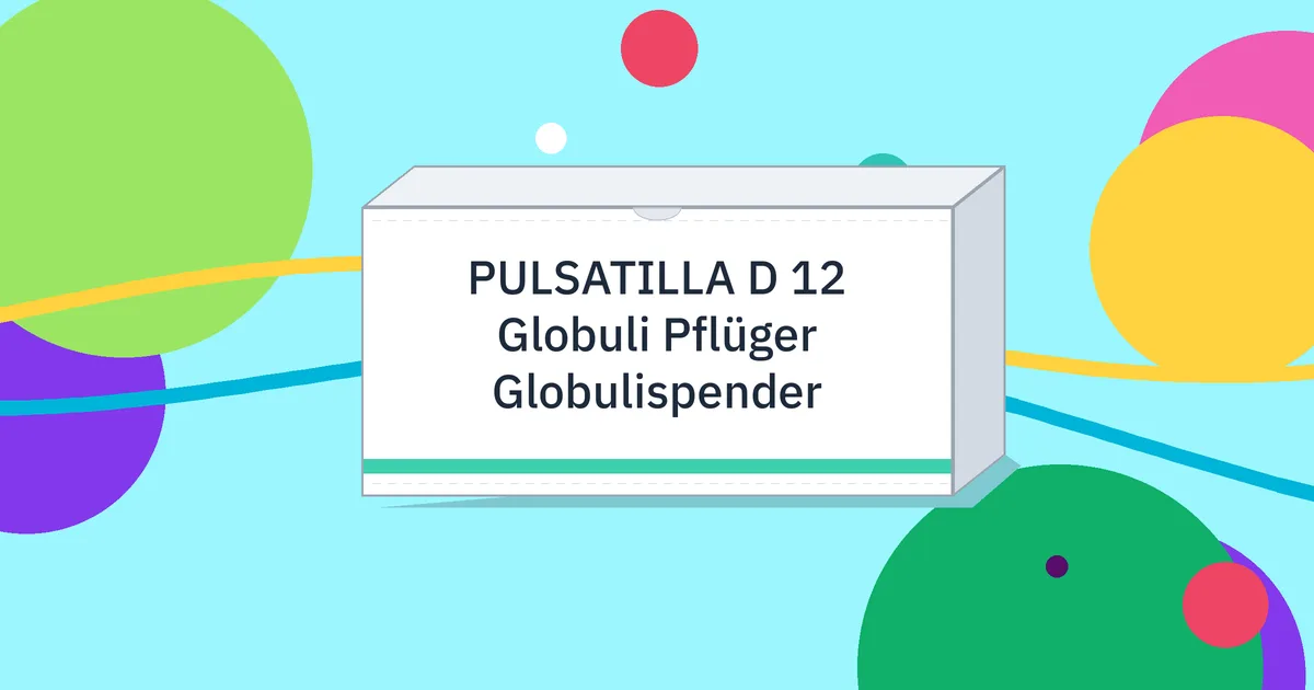 Symbolbild: Packung mit der Aufschrift PULSATILLA D 12 Globuli Pflüger Globulispender (PZN 20289020) – Verfügbarkeit und Bezug in Apotheken in Frankfurt am Main