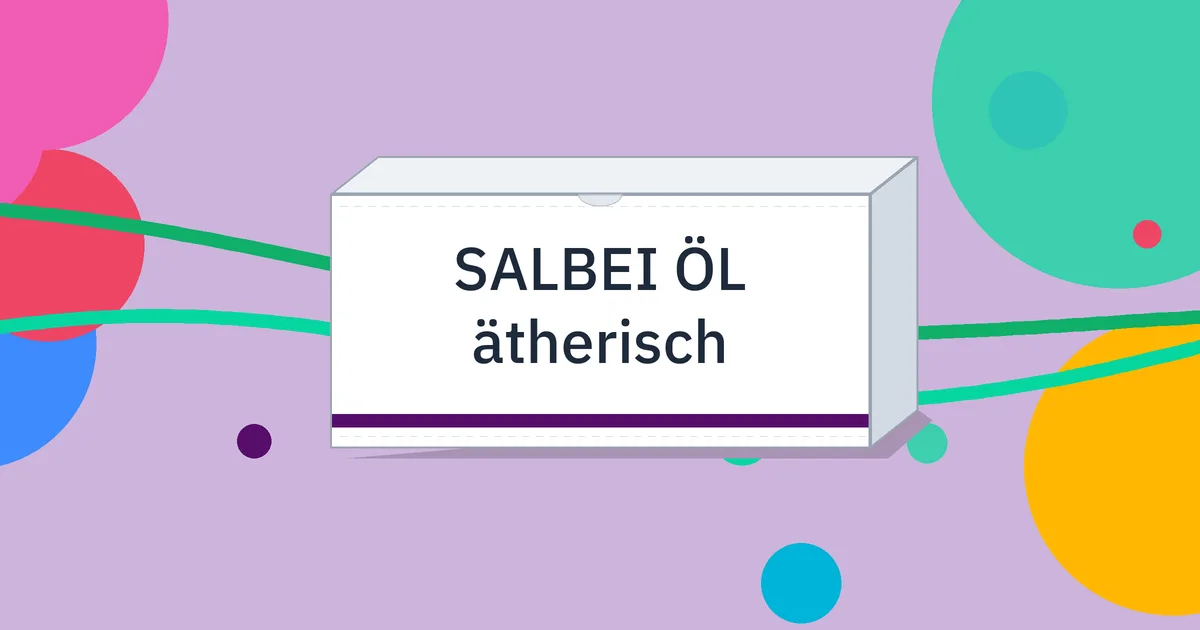 Symbolbild: Packung mit der Aufschrift SALBEI ÖL ätherisch (PZN 01251827) – Verfügbarkeit und Bezug in Apotheken in Frankfurt am Main