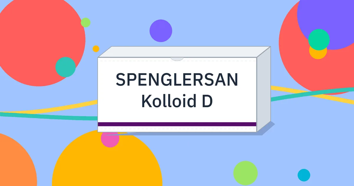 Symbolbild: Packung mit der Aufschrift SPENGLERSAN Kolloid D (PZN 03525329) – Verfügbarkeit und Bezug in Apotheken in Frankfurt am Main