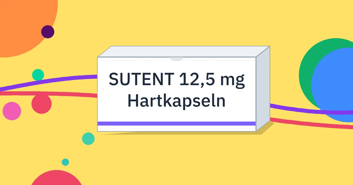 Symbolbild: Packung mit der Aufschrift SUTENT 12,5 mg Hartkapseln (PZN 05371209) – Verfügbarkeit und Bezug in Apotheken in Frankfurt am Main