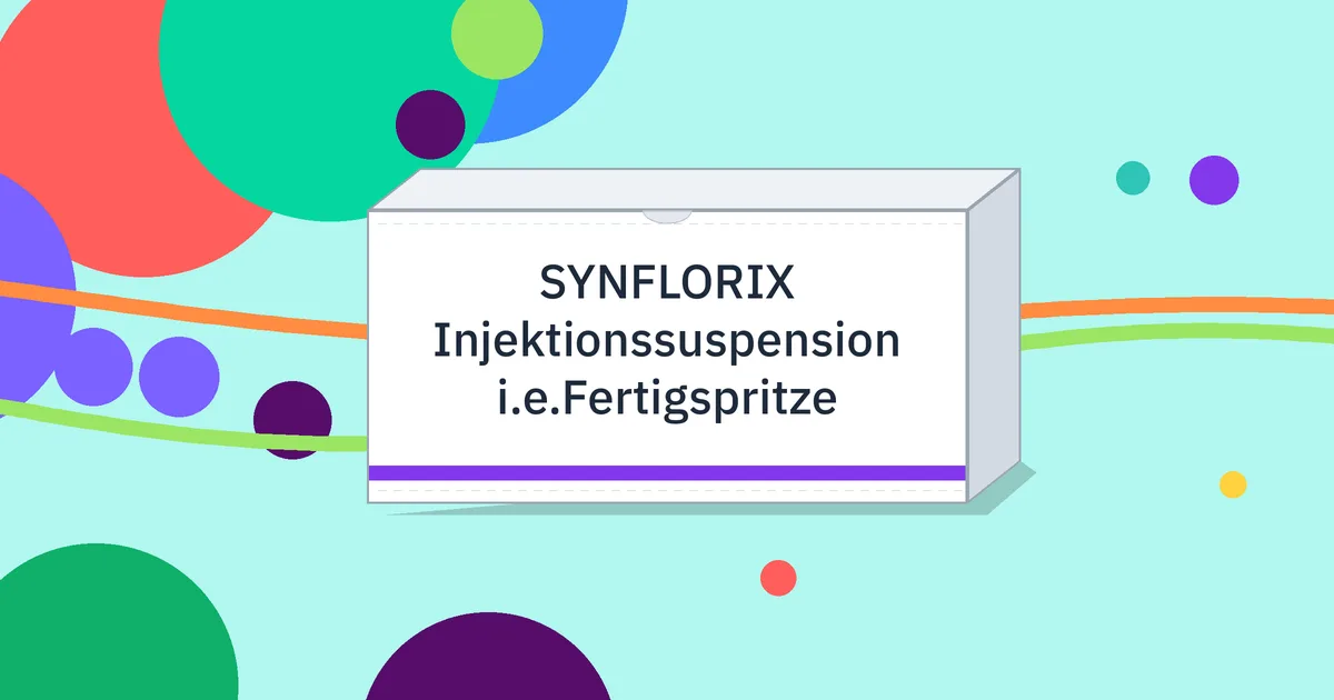 Symbolbild: Packung mit der Aufschrift SYNFLORIX Injektionssuspension i.e.Fertigspritze (PZN 04410700) – Verfügbarkeit und Bezug in Apotheken in Frankfurt am Main