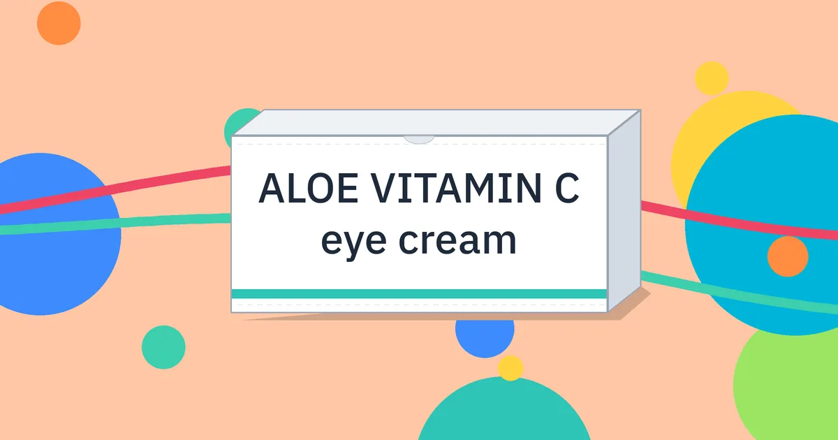 Symbolbild: Packung mit der Aufschrift ALOE VITAMIN C eye cream (PZN 19150601) – Verfügbarkeit und Bezug in Apotheken in Frankfurt am Main